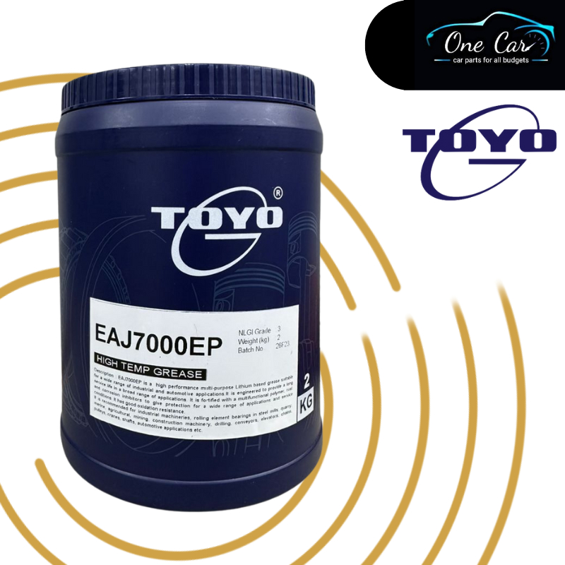 Toyo EAJ 7000 EP High Temp Grease Bearing Grease (2KG / 3KG) | Shopee ...