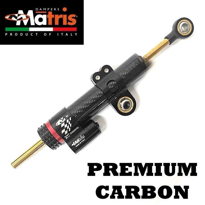 MATRIS STEERING DAMPER RACING ADJUSTABLE SOFT & HARD STEERING DAMPER ...