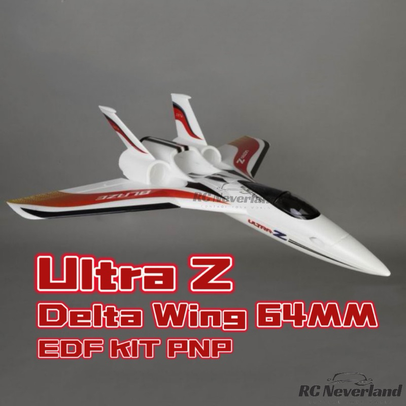 Ultra Z Delta Wing 64MM EDF KIT PNP 3S 4S RC plane turbine fixed wing ...