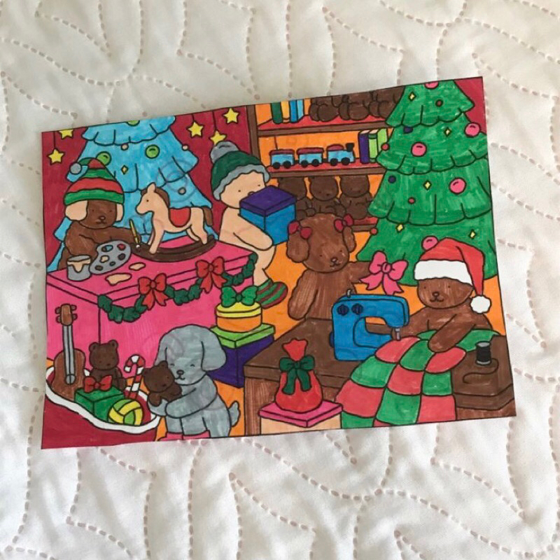 bobbie goods christmas colouring pages (printable) | Shopee Malaysia