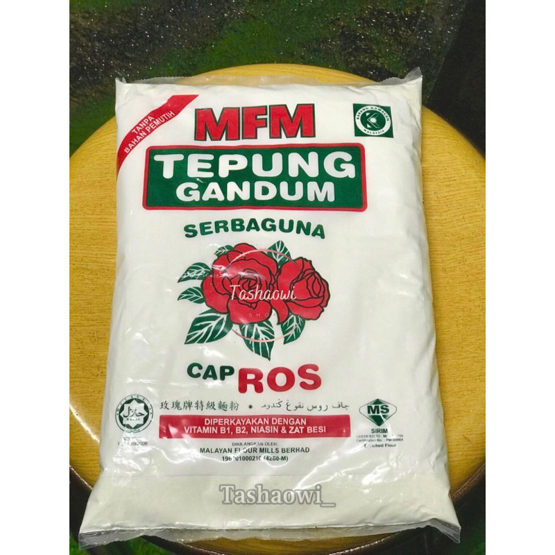 🔥 READY STOCK 🔥 3 Pack Gandum Cap Rose 900g 🔥 Tepung Gandum Serbaguna ...