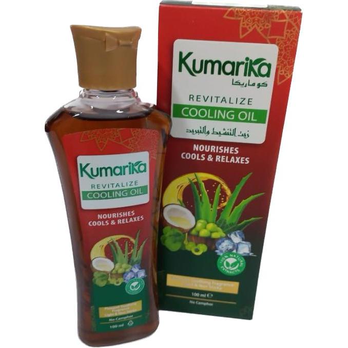 Kumarika Revitalize Cooling oil Nourishes Cools & Relaxes 100ml/200ml ...