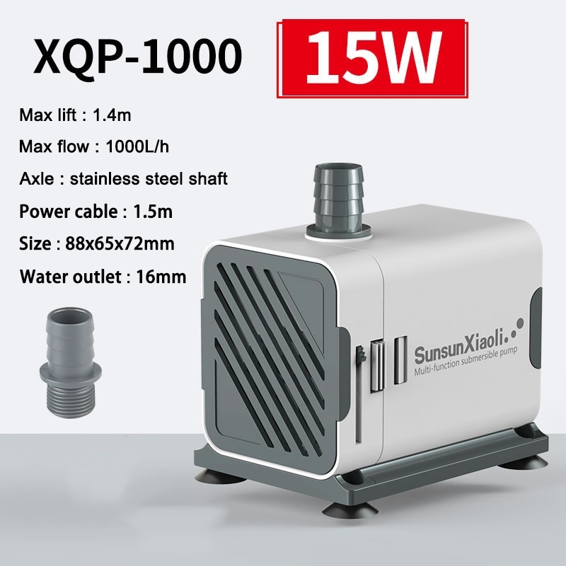 SUNSUN Aquarium XiaoLi Submersible Water Pump XQP-500 XQP-1000 XQP-1500 ...