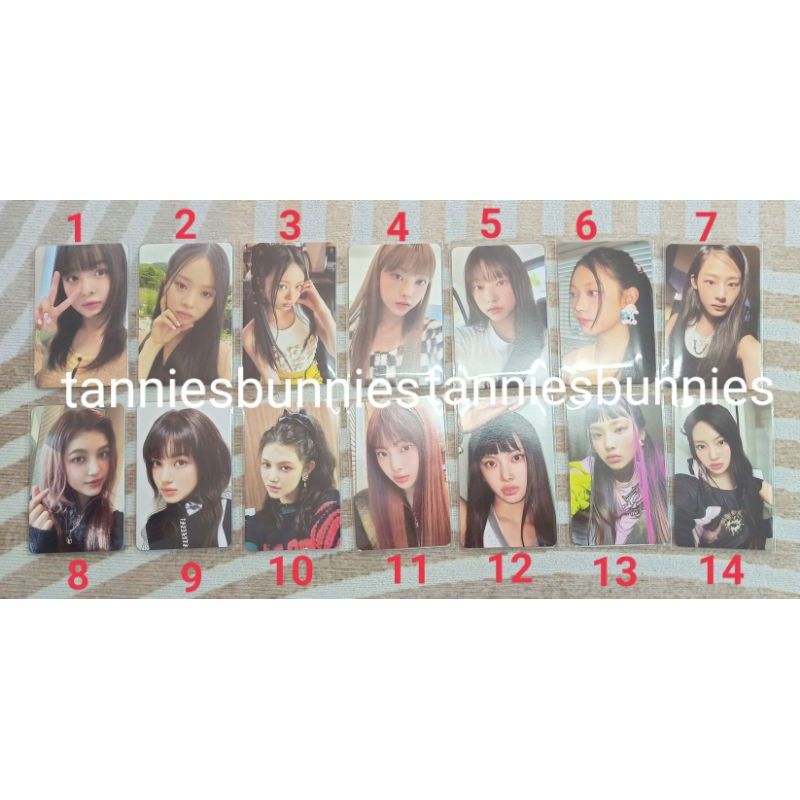 YEARBOOK BUNNIES CAMP NEWJEANS HANNI HAERIN MINJI DANIELLE HYEIN LOOSE ...