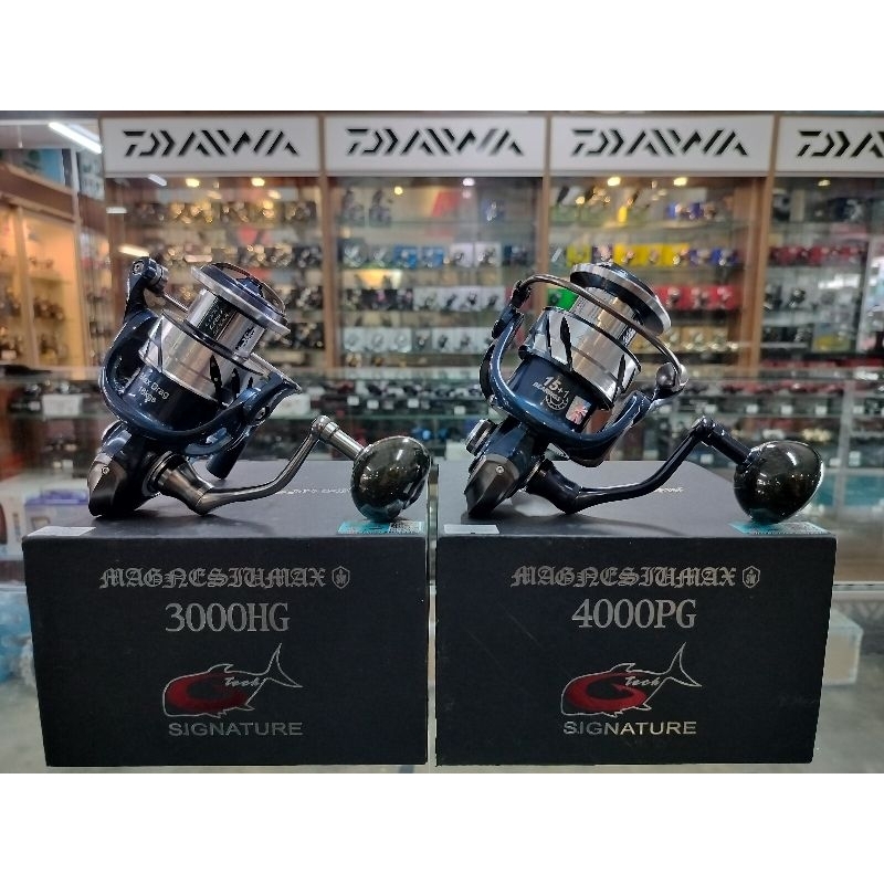 23"G-Tech Magnesium Max Sw Jigging Reel (free gift 🎁 2 jig) | Shopee ...