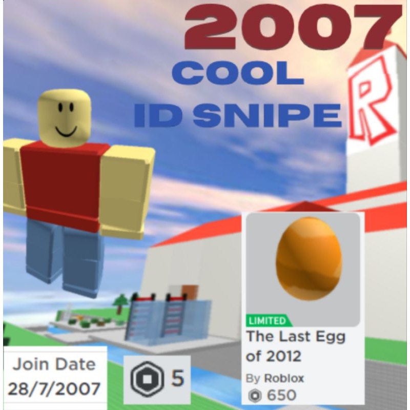 OG Roblox Account 2007/2008/2009 | Shopee Malaysia