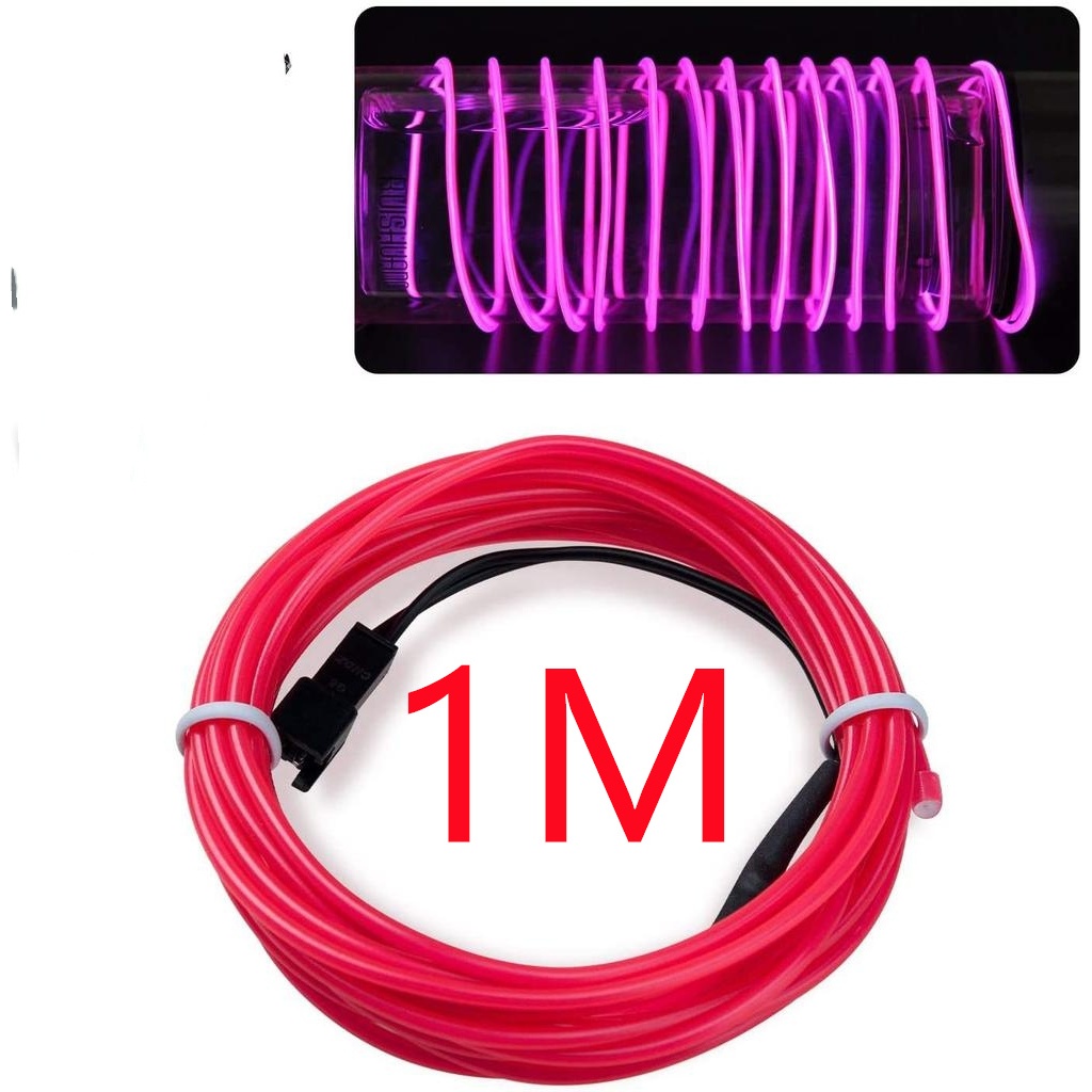 2.8mm Wording Light Strip EL Wire Neon Light With Iron Core Neon Custom ...