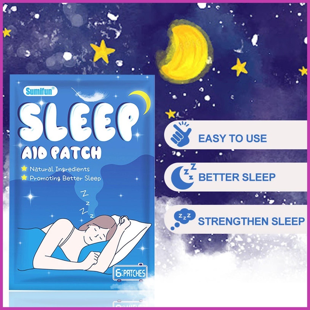 Sleep Aids Sticker Herbal Sleeping Patches Encourage Sleep Aid Patches ...