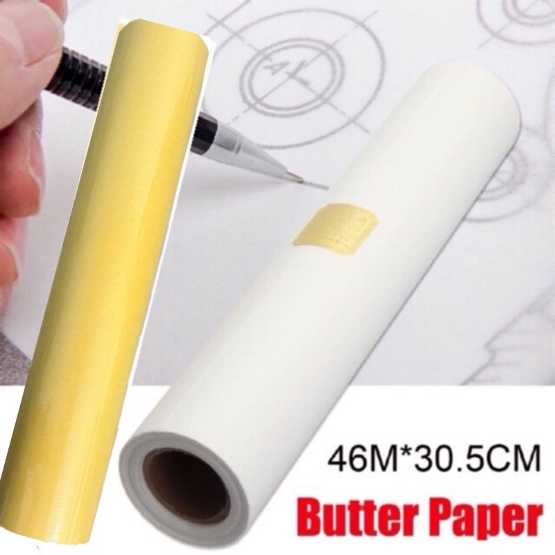 🔥Ready Stock🔥Butter Paper Sketching Tracing Paper 50Yard | Shopee Malaysia