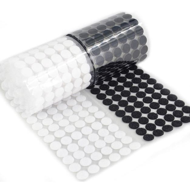 Dot Velcro Tape Magic Tape Silent Book Sticker Round Velcro Hook & Loop ...