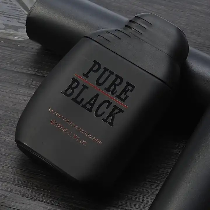 💯 ORI Pure Black By Luca Bossi Perfume For Men 100Ml Minyak Wangi Laki ...