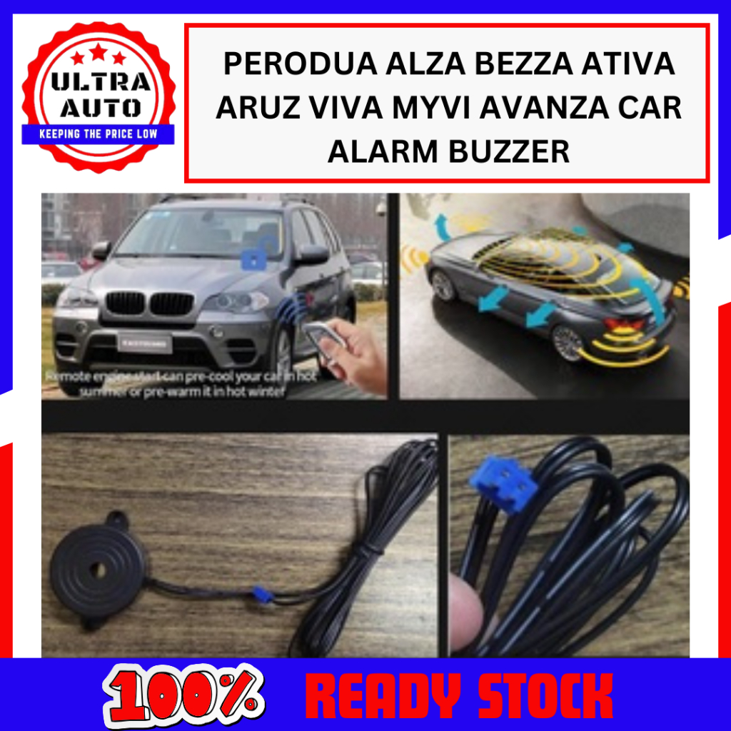PERODUA ALZA BEZZA ATIVA ARUZ VIVA MYVI AVANZA CAR ALARM BUZZER ...