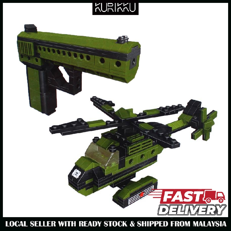 Building Kid Children Block Pistol Revolver No.81053 | Shopee Malaysia