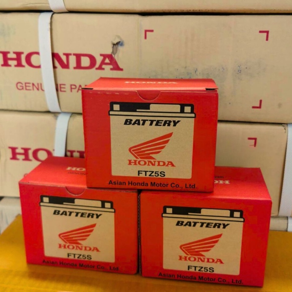 HONDA ORIGINAL YUASA BATTERY TZ6V FTZ6V YTZ5 YTZ5S FTZ5S HONDA THAILAND ...