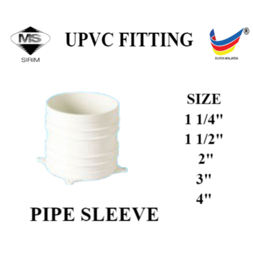 UPVC PIPE SLEEVE UPVC FITTING | Shopee Malaysia