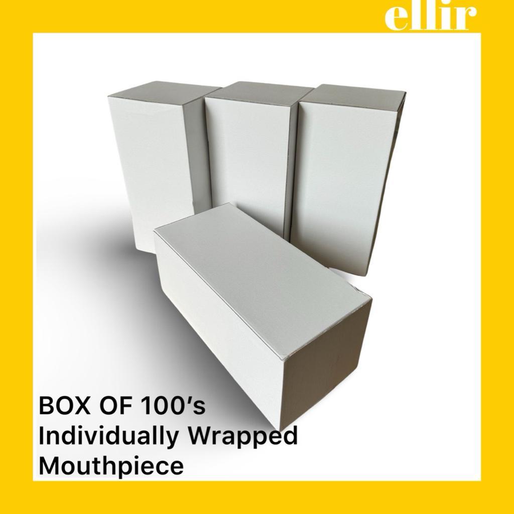 Disposable Mouthpiece For Peak Flow Meter Box Of 100s Individual Wrapped Shopee Malaysia