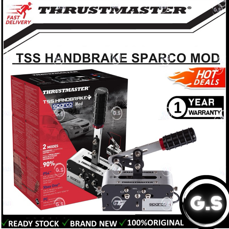 Thrustmaster TSS HANDBRAKE Sparco Mod + | Shopee Malaysia