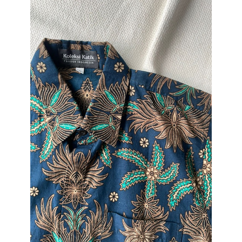 Traditional Batik Shirt - Made In Indonesia | Shopee Malaysia