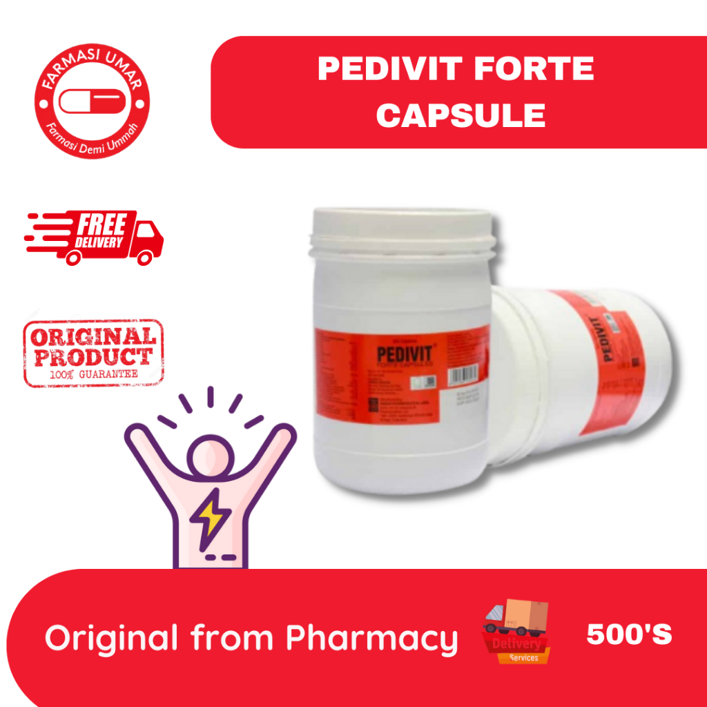 PEDIVIT MULTIVITAMIN 500's | Shopee Malaysia