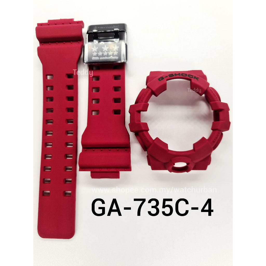 CASIO G-SHOCK BAND AND BEZEL GA700 GA710 100% ORIGINAL GA-700 GA-710 ...