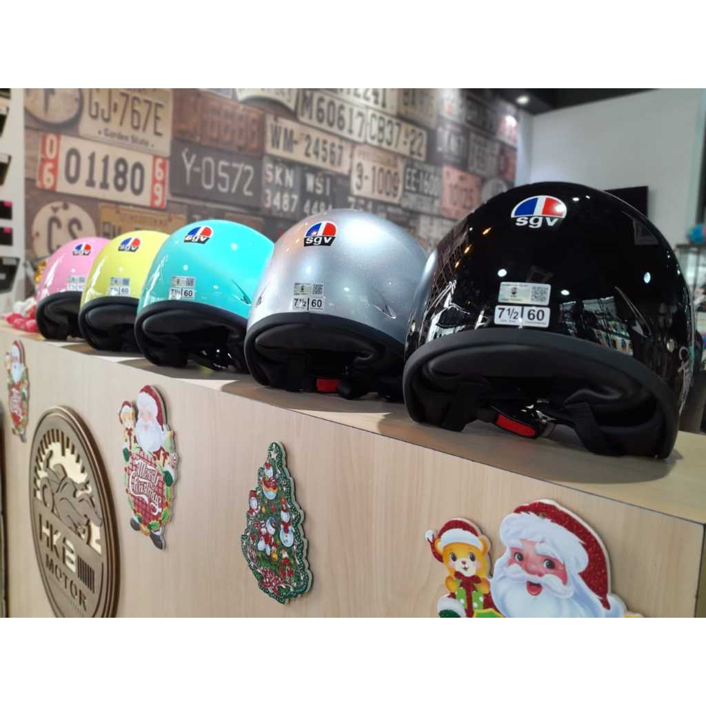SGV RIDER 2 (HALF HELMET) ORIGINAL | Shopee Malaysia