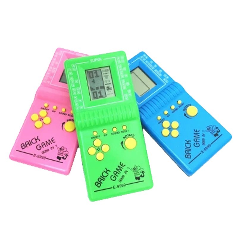 New Tetris Brick Game Handheld Game Machine kids Game Machine tetris ...