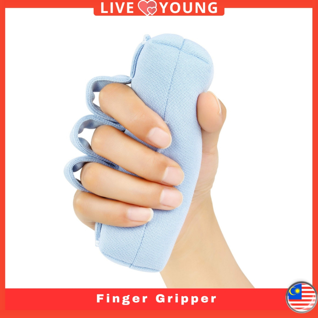 Finger Gripper Strength Trainer for Stroke Palm Exercise Finger Grip ...