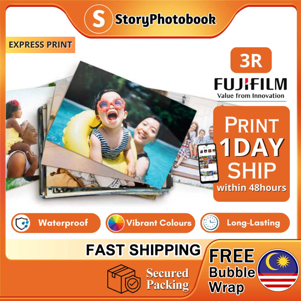 Fujifilm 3R Photo ,Expres Cuci Gambar 3R Minimum 20pcs (Fujifilm ...