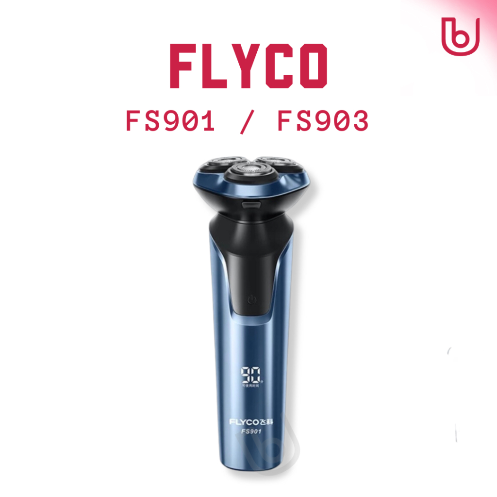 [READY STOCK] Flyco FS903 FS901 Men Shaver Electric Shaver IPX7 Level Fully Washable Electric ...