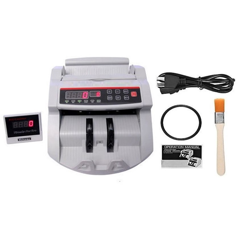 Bank Note Counter / Money Counting Machine with UV & MG Counterfeit ...
