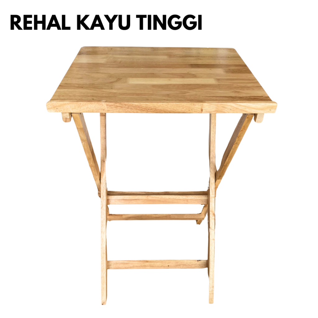 Rehal Kayu-REHAL KAYU GETAH JOMBO TINGGI-Meja Mengaji Tinggi-Al-Quran ...