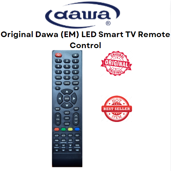 Dawa Original (EM) LED Smart TV Remote Control | Shopee Malaysia