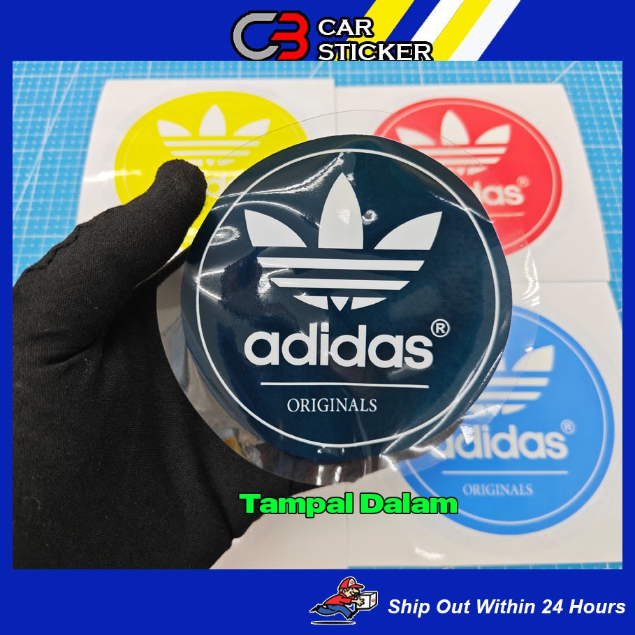 Tampal Dalam Adidas Original Car Decals Sticker | Shopee Malaysia