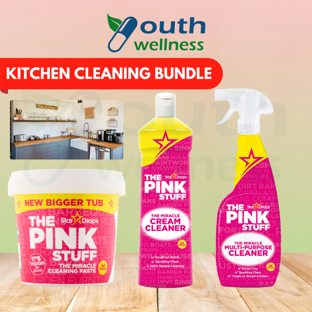 [Kitchen Bundle] The Pink Stuff Cleaning Paste / Cream Cleaner ...