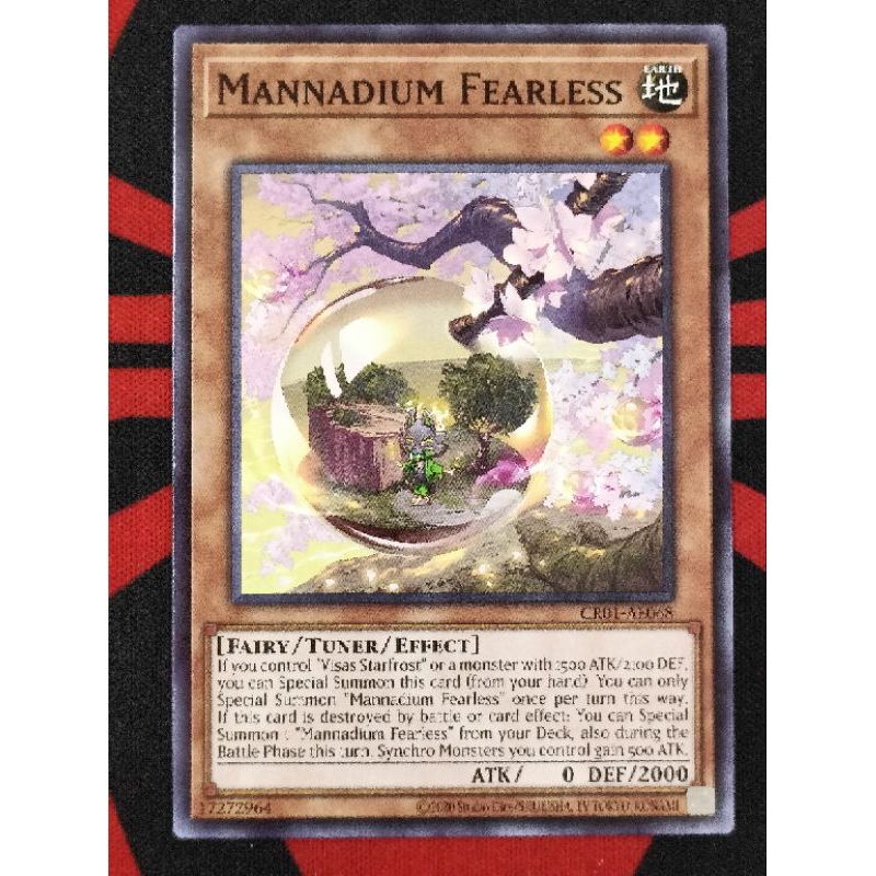 YUGIOH KONAMI CR01-AE068 Mannadium Fearless (Common) | Shopee Malaysia