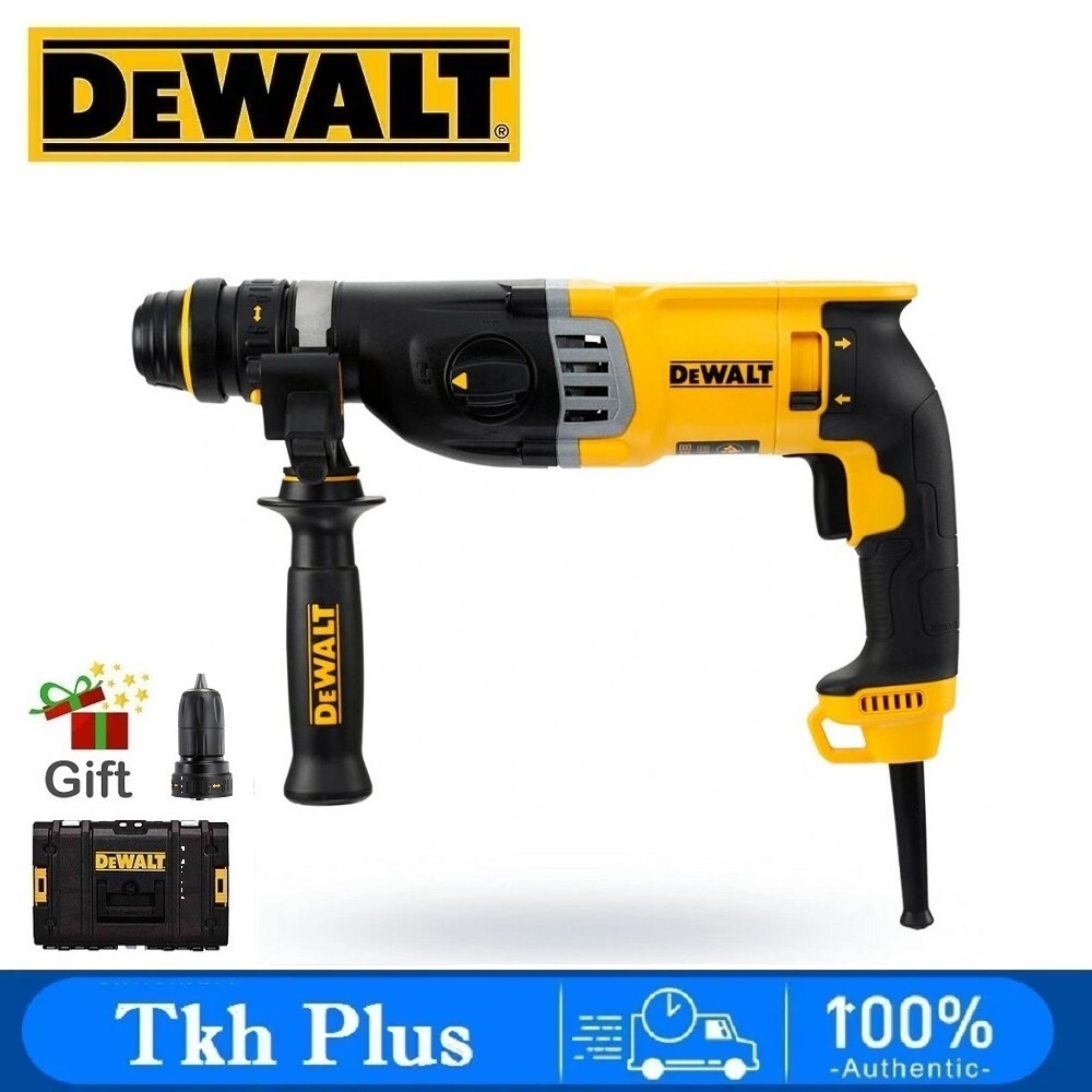 DEWALT D25144K-XD 900W 2kg 28mm 3 Mode Rotary Hammer Drill With Quick ...