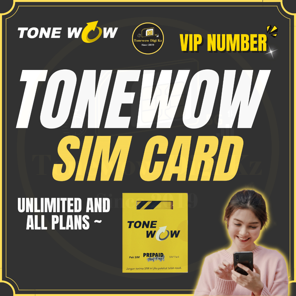 Tonewow Simkad Digi Prepaid Tone Wow Data High Speed + Unlimited Call ...