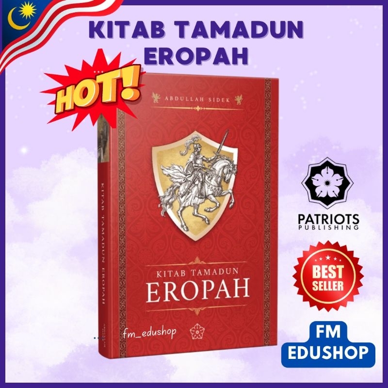 (FMGB) Kitab Tamadun Eropah Oleh Abdullah Sidek Patriots Publishing ...