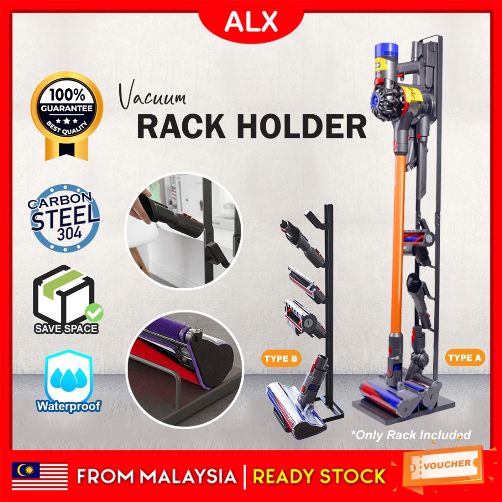 ALX Universal Vacuum Cleaner Stand Holder Rack Rustless Carbon Steel ...