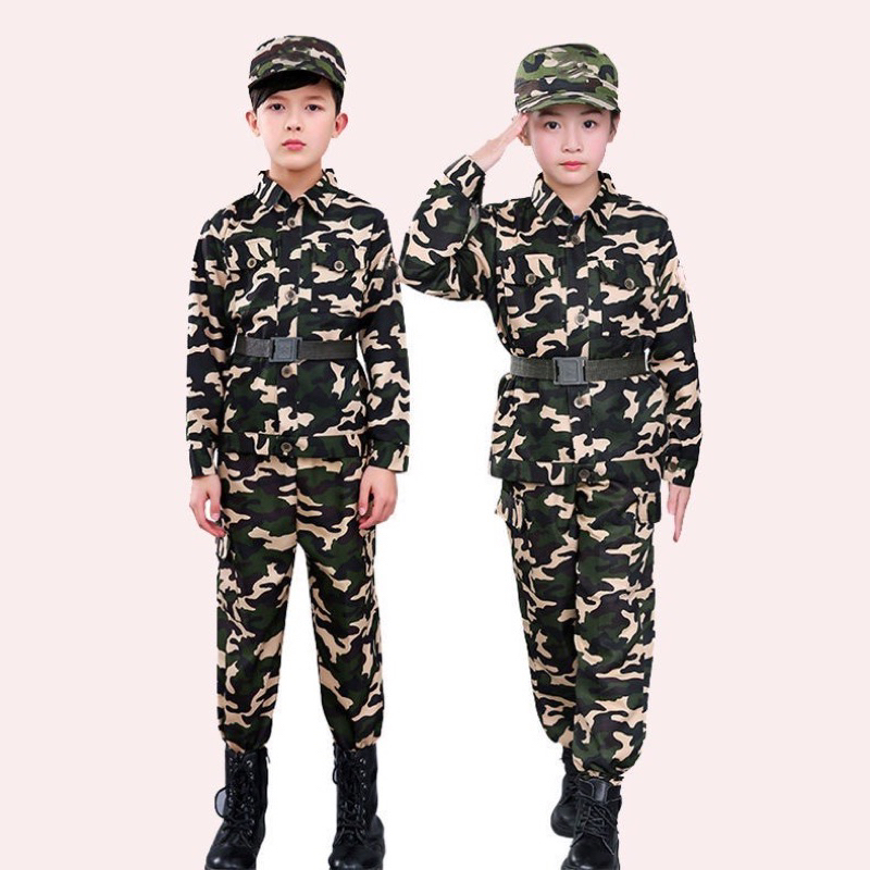 Baju Askar Budak Baju Tentera Kids child Army Soldier Cosplay Costumes ...