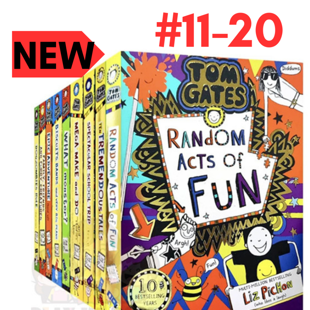 TOM GATES COLLECTION [10 BOOKS] | Shopee Malaysia