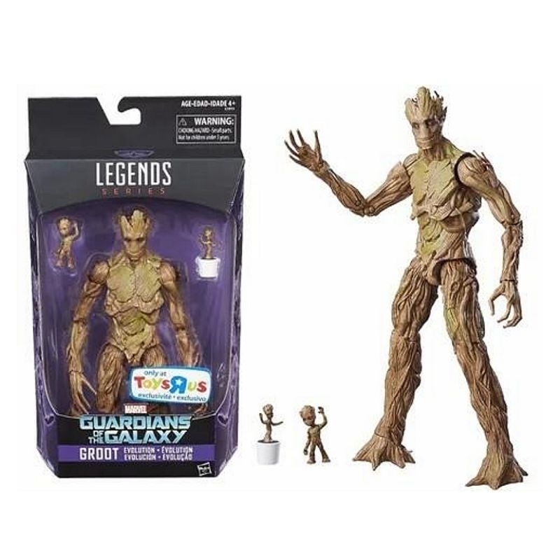 Marvel Legends Guardians of the Galaxy - Groot Evolution (TRU Exclusive ...