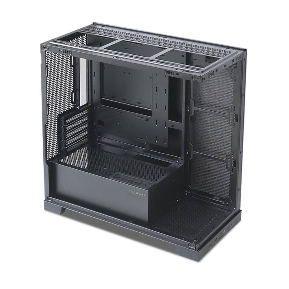 TECWARE VX90M DUAL TG M-ATX GAMING CASE - BLACK | Shopee Malaysia