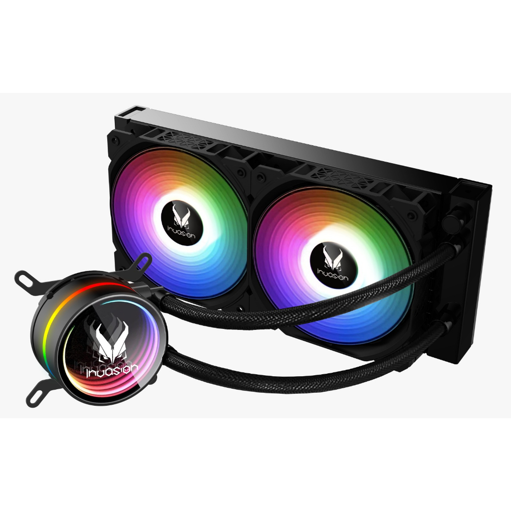 Invasion ARGB Performance AIO CPU Liquid Cooler Series - FA-240X/FTB ...