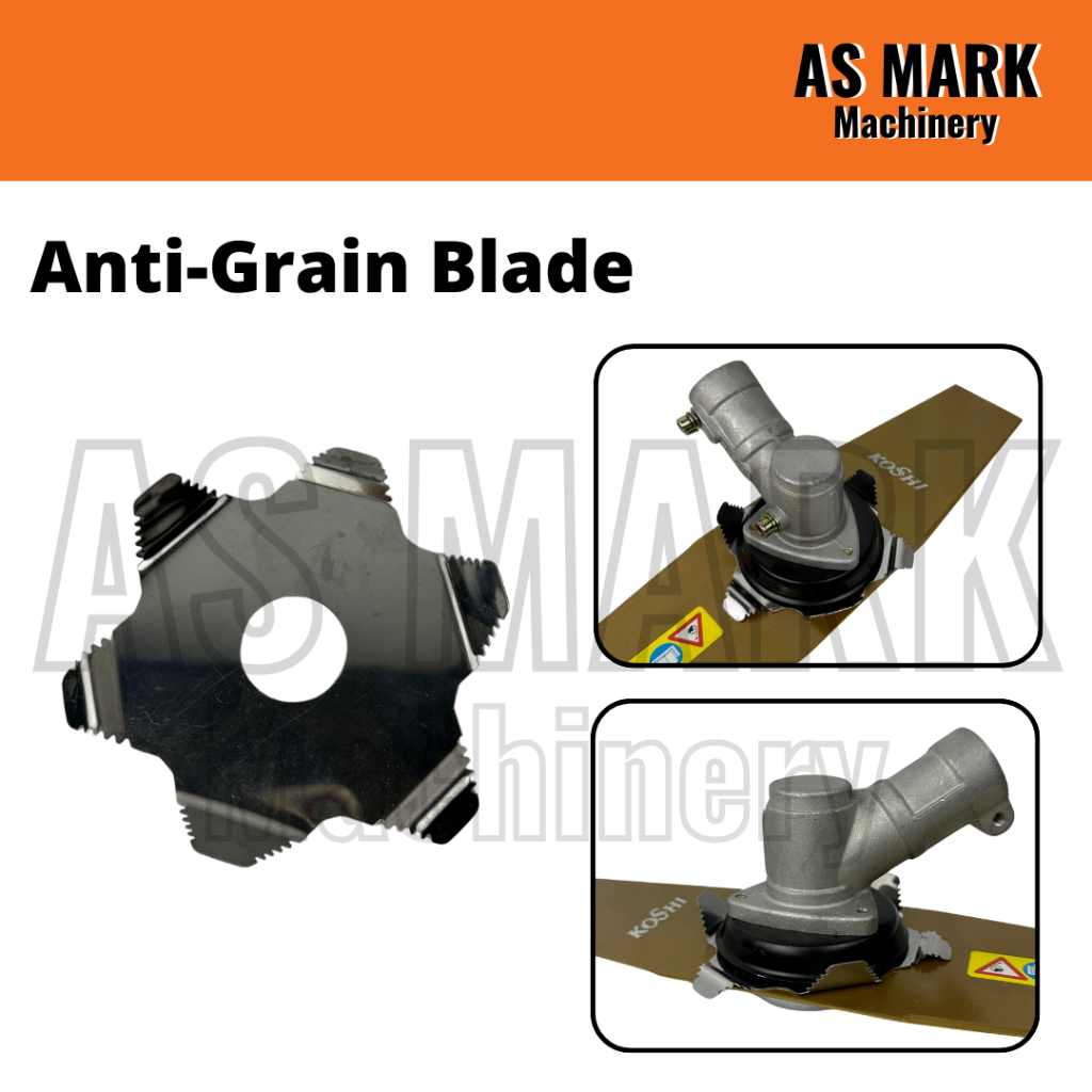 Anti-Grain Blade Brush Cutter Mesin Rumput | Shopee Malaysia