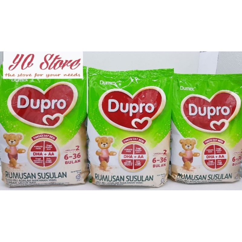 Dumex Dupro 2 (6-36 month) (3 x 850g) | Shopee Malaysia
