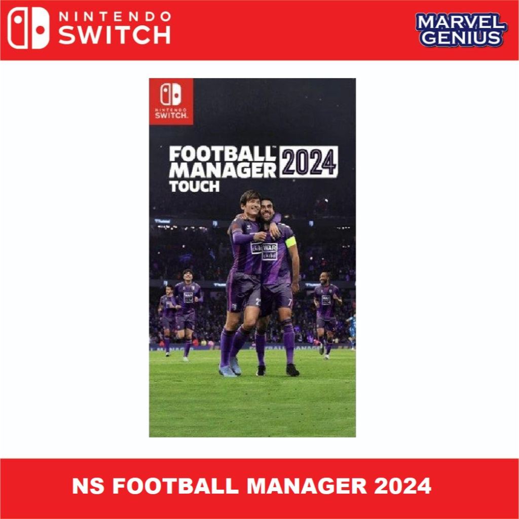 NSW NS NINTENDO SWITCH GAME FOOTBALL MANAGER CONSOLE 2024 24 (ENGISH ...