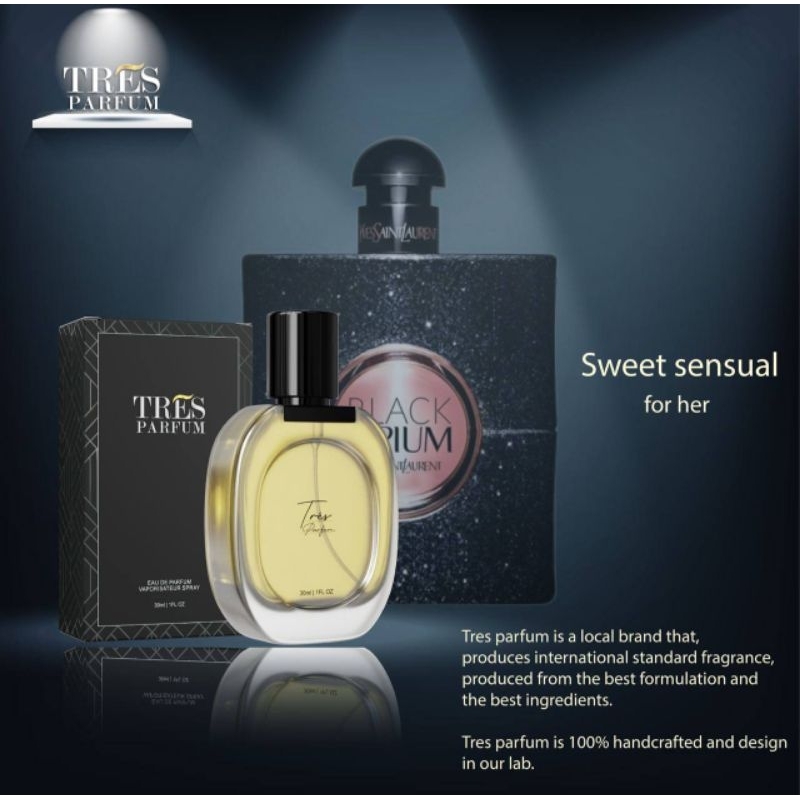 TRES PARFUM (designer perfume) | Shopee Malaysia