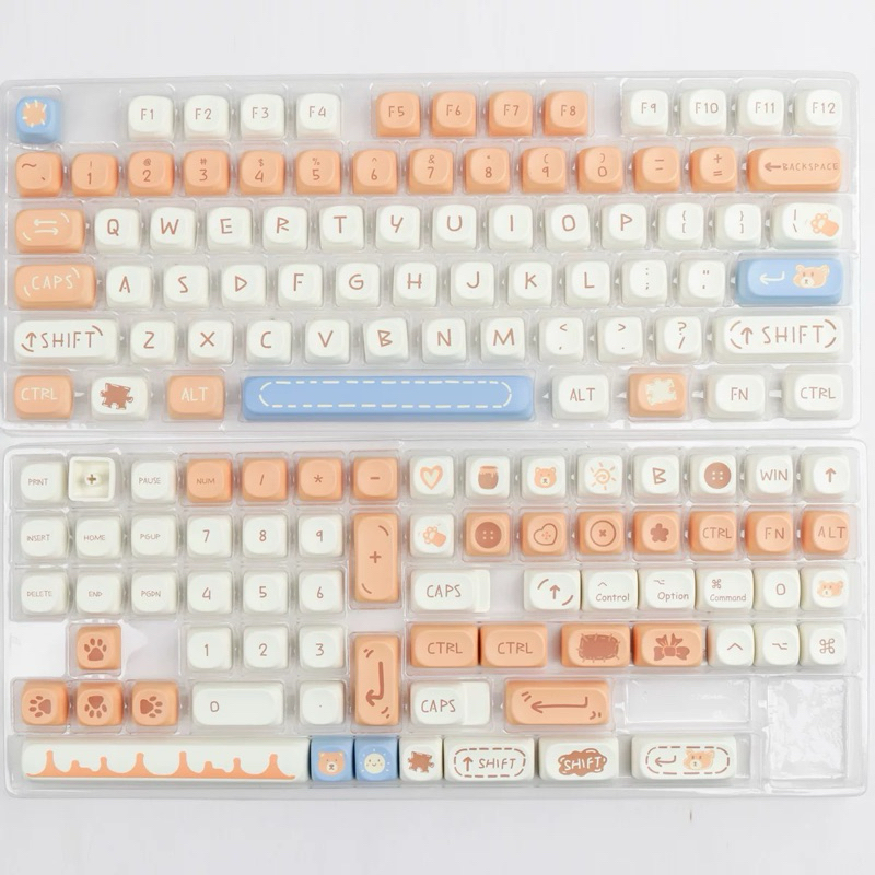 [Collection] MOA Profile Cute Round Keycaps for Mechanical Keyboard New ...
