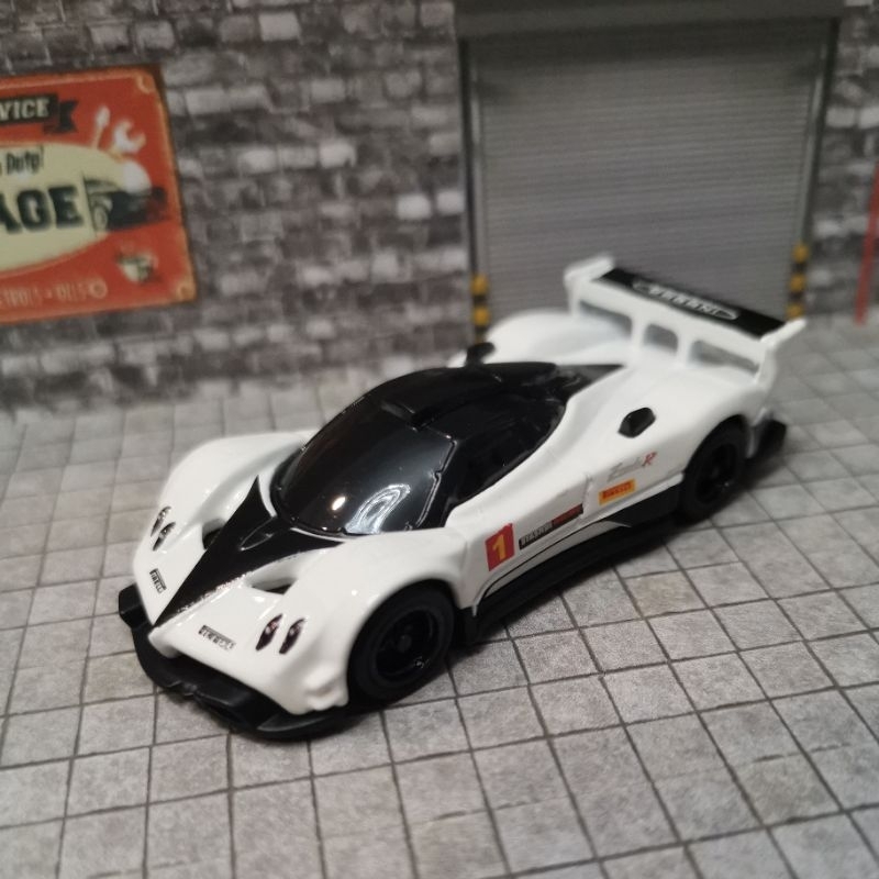 Hotwheels Pagani Zonda R (Custom Rubber Tyre + headlight) UNRIVET ...